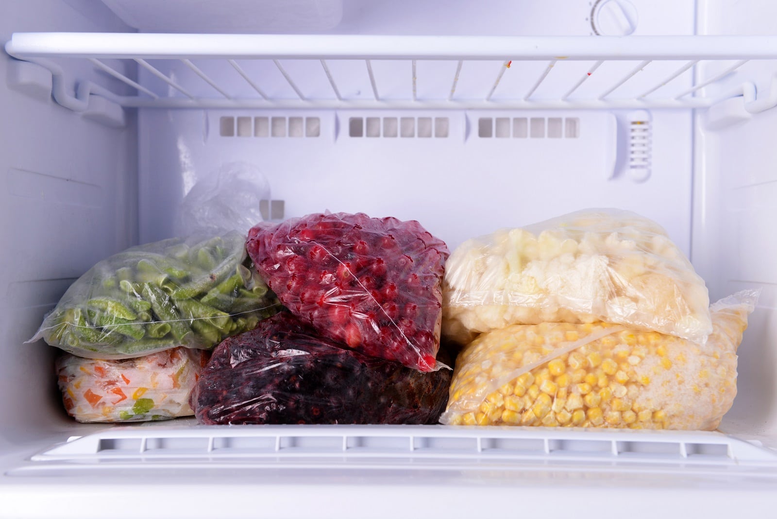 What happens when frozen food is thawed?