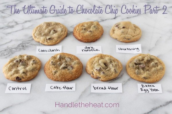 What happens when you add cornstarch to cookie dough?