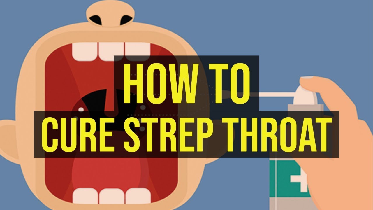 What helps strep throat go away faster?