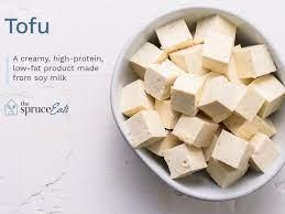 What is a four letter word for bean curd?