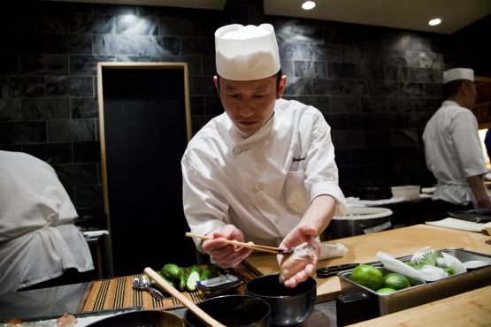 What is a master sushi chef called?