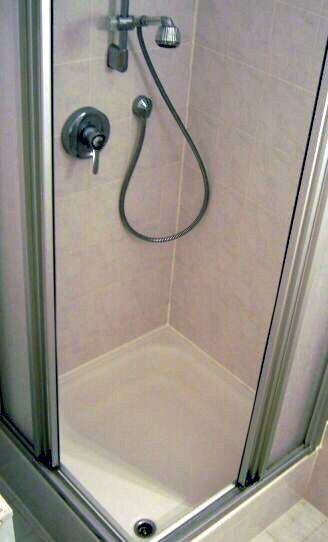What is a shower called in England?