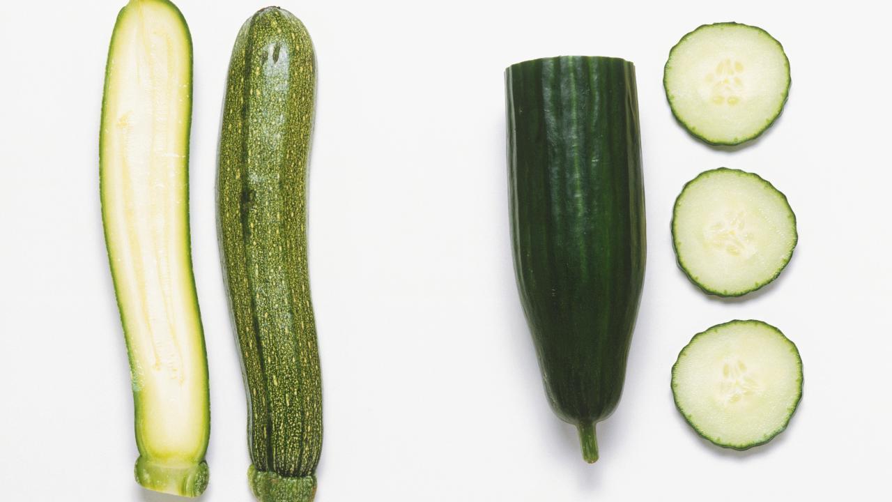 What is a zucchini vs cucumber?