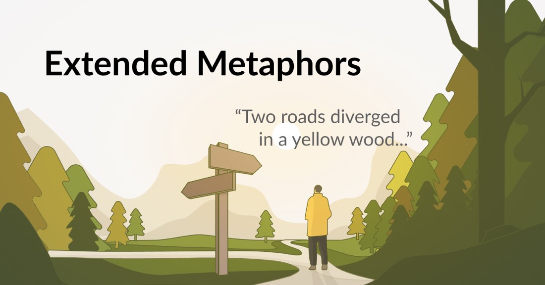 What is an extended metaphor examples?