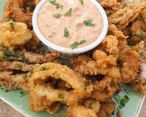 What is calamari sauce made of?