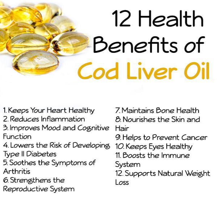 What is cod liver oil good for?