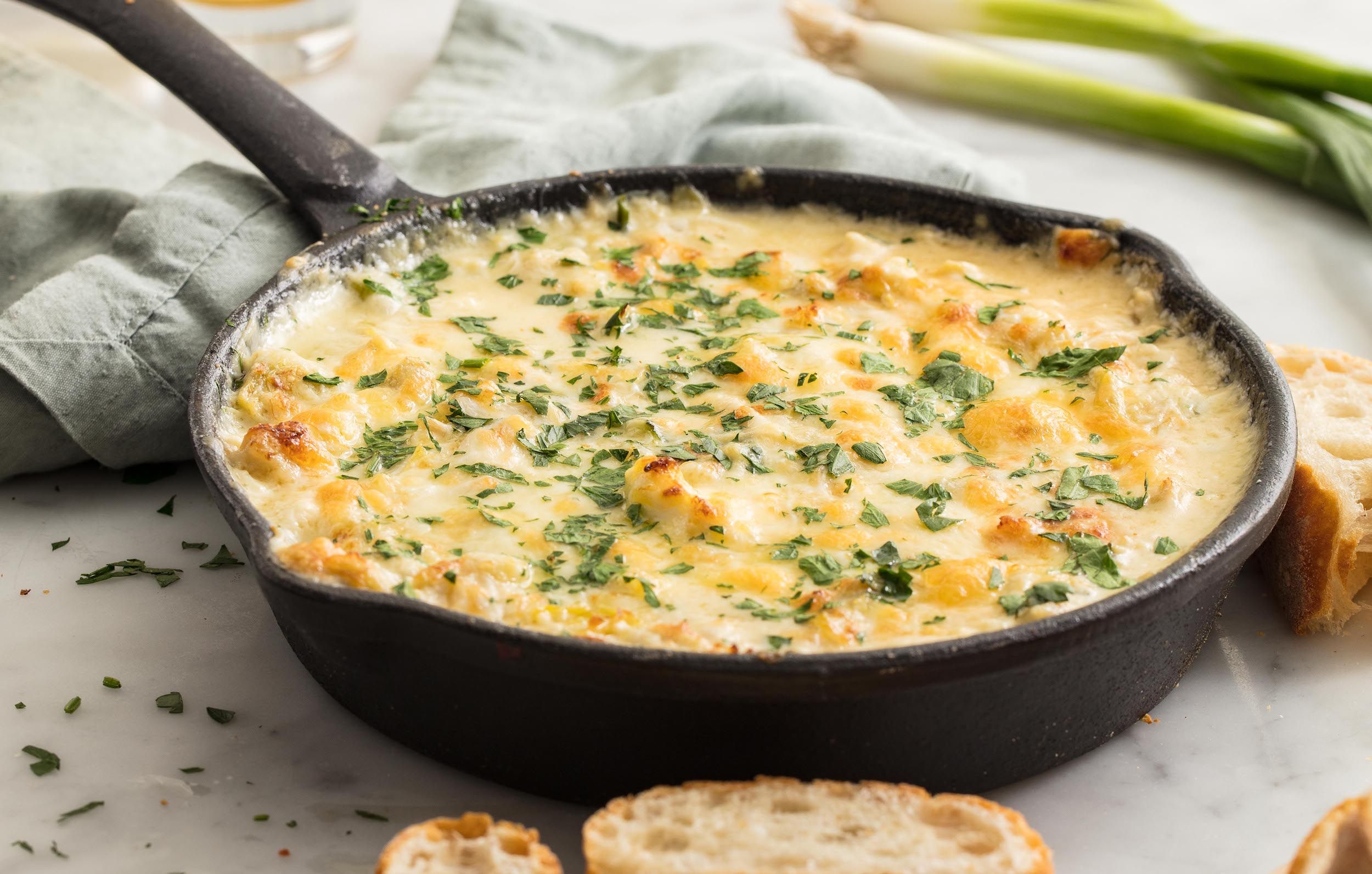 What is crab artichoke dip?