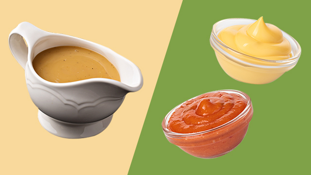 What is difference between sauce and gravy?
