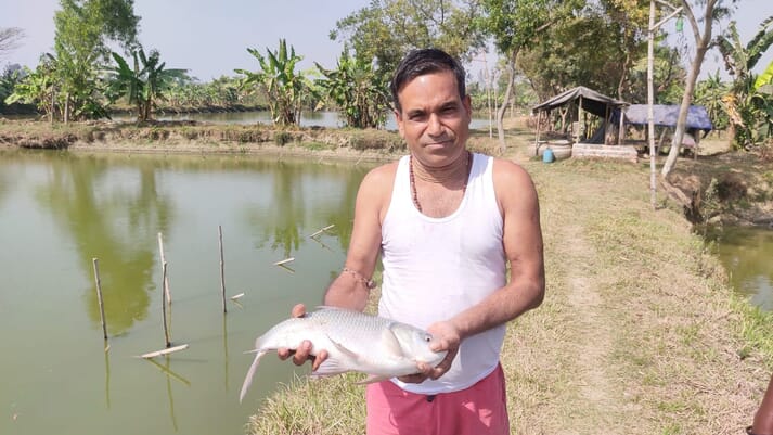 What is fish farming in India?