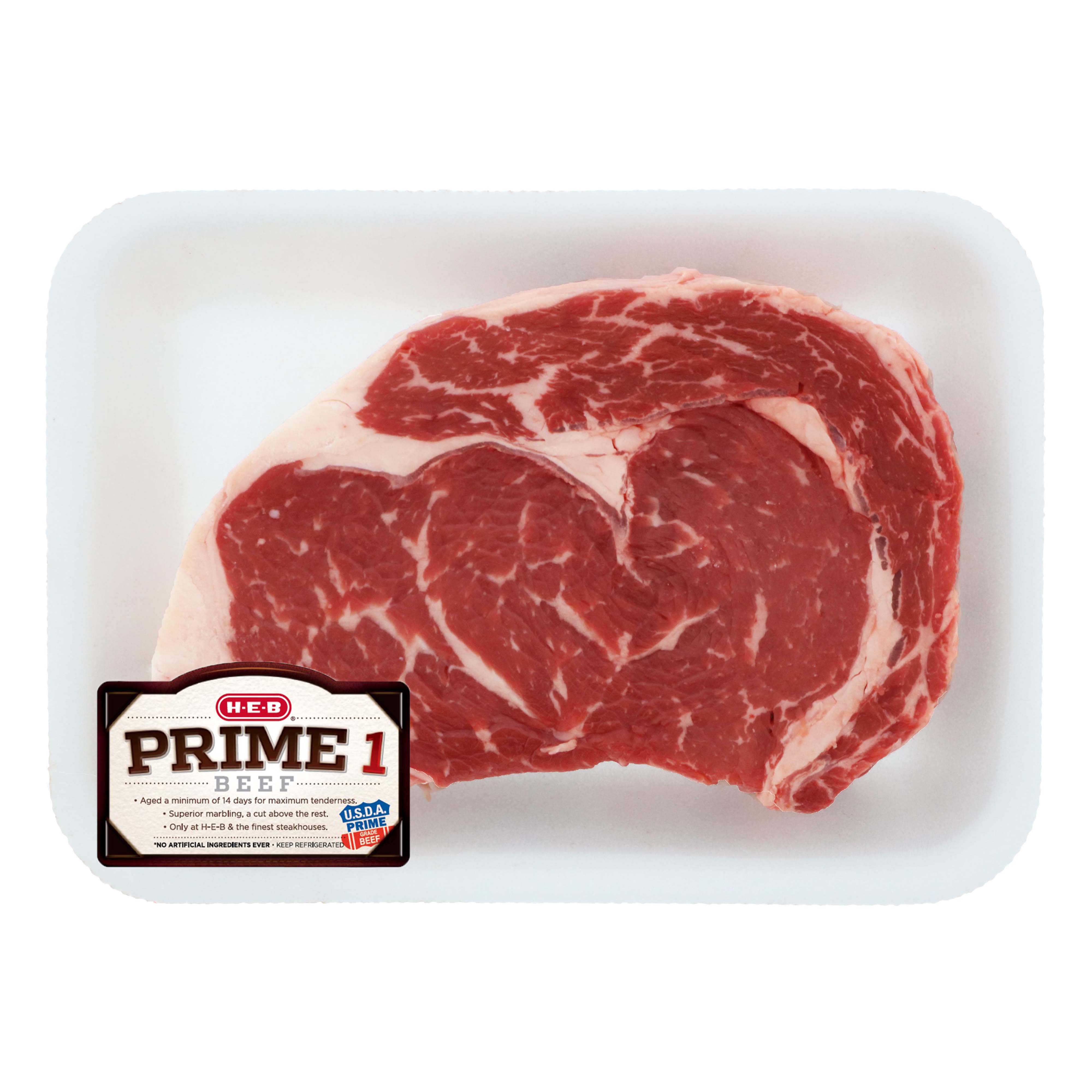 What is HEB Prime 1 beef?