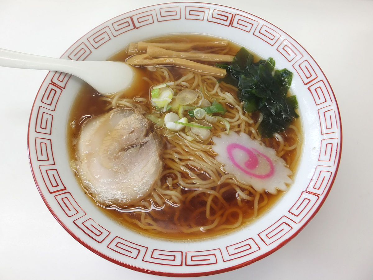 What is Japanese noodle soup called?