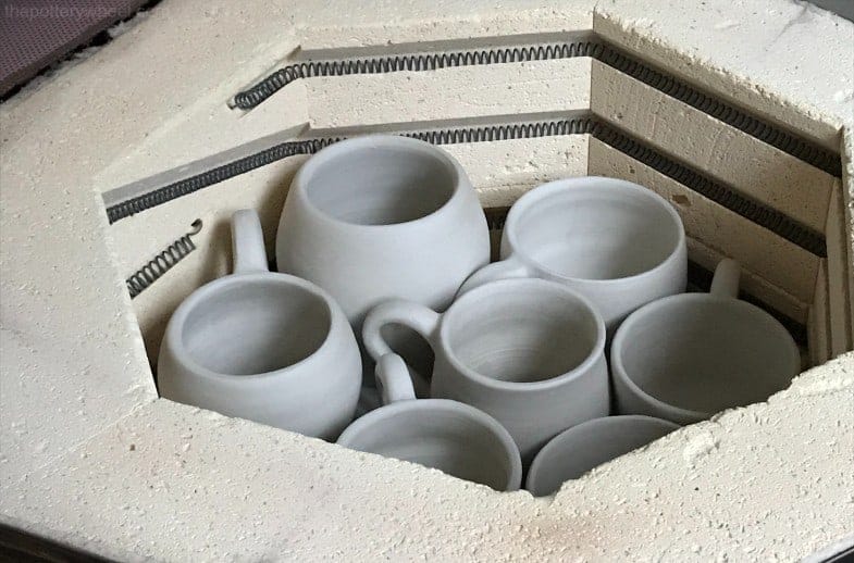 What is meant by “Bisque firing”?
