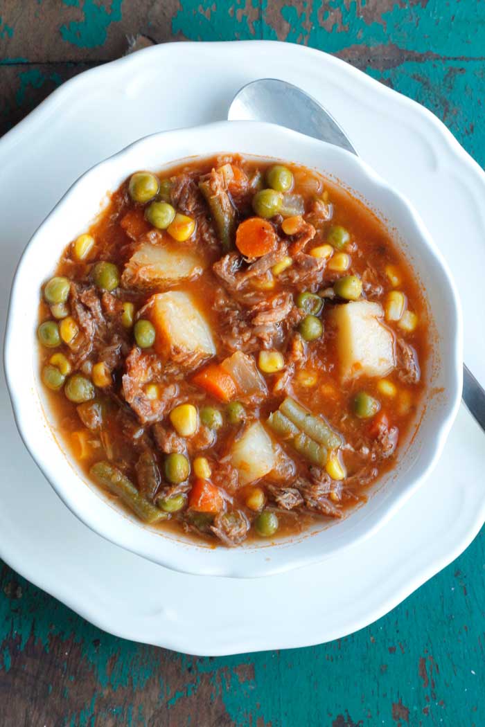 What is old fashioned vegetable soup?