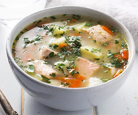 What is Russian fish soup?