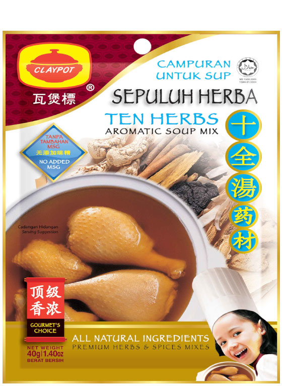 What is ten herbs soup?