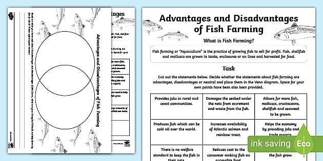 What is the advantages and disadvantages of fish farming?