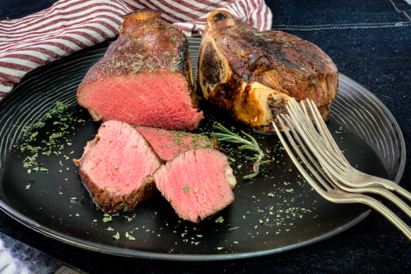 What is the best way to cook bone in filet mignon?