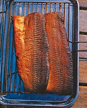 What is the best way to cook fish in a smoker?