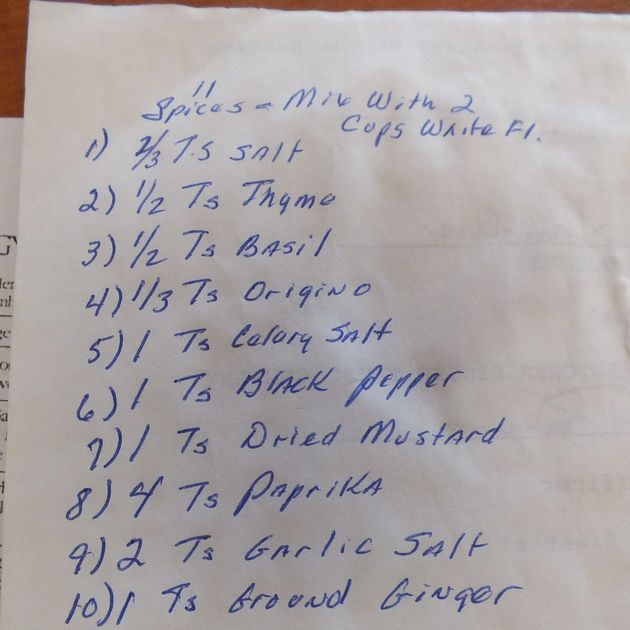 What is the Colonel Sanders'secret recipe?