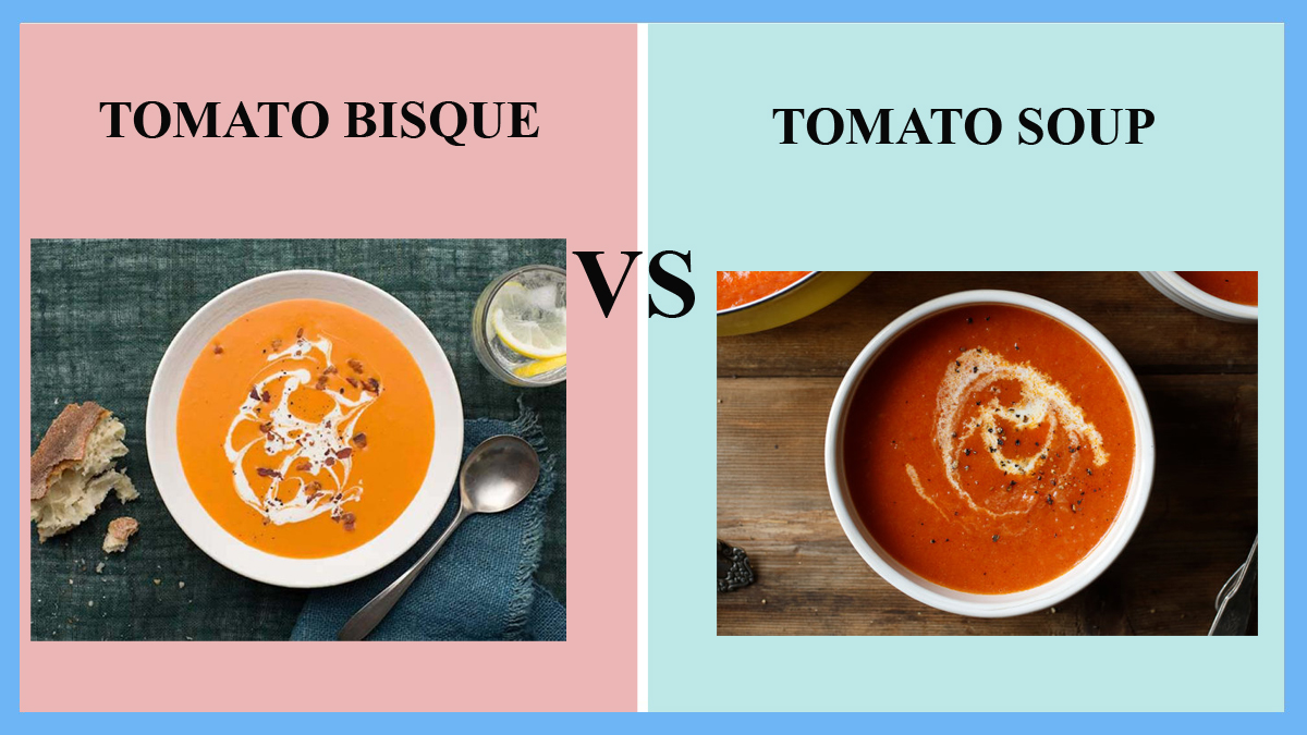 What is the difference between bisque and tomato bisque?