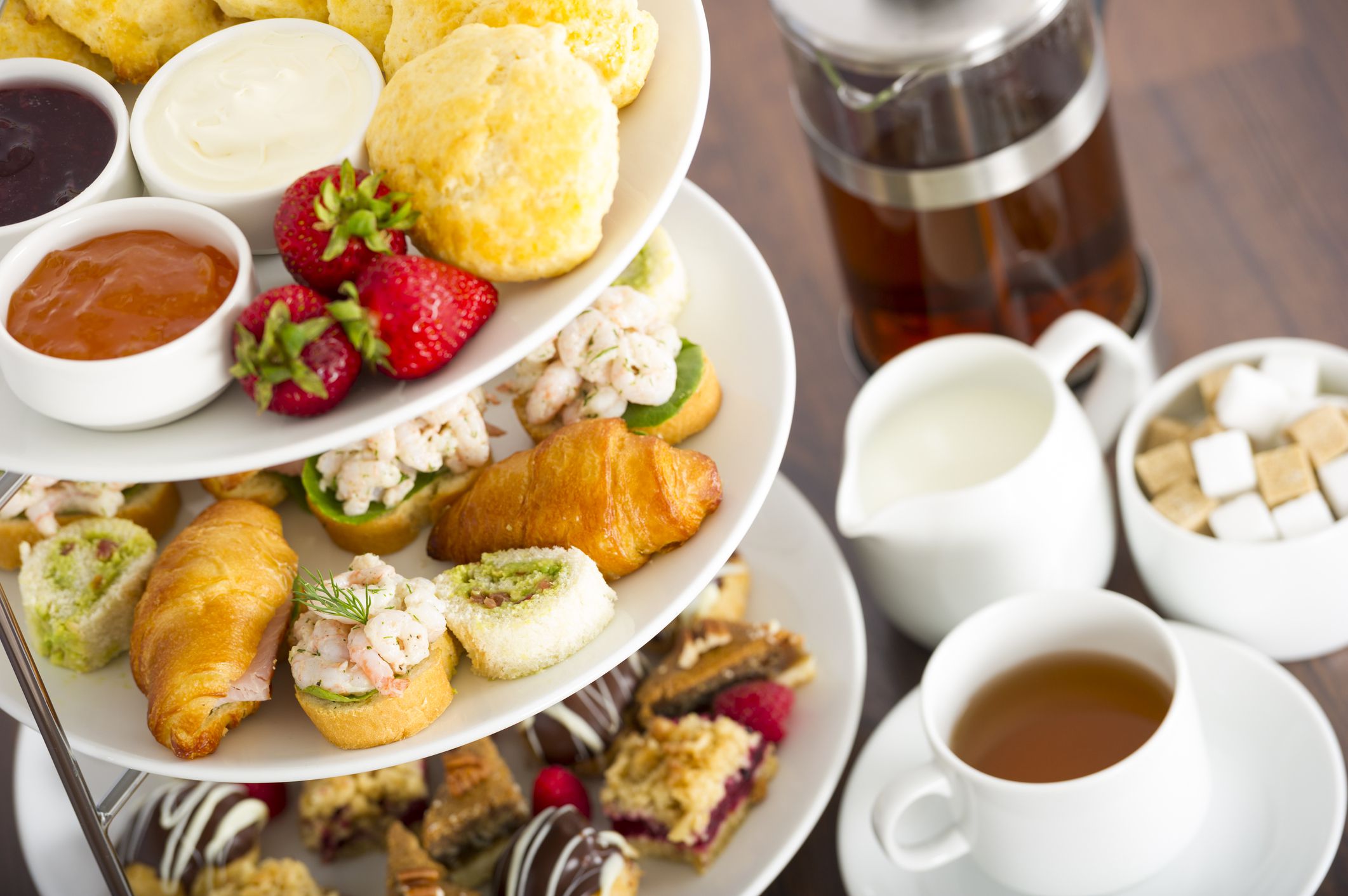 What is the difference between breakfast and afternoon tea?