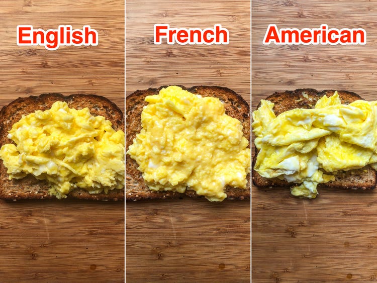 What is the difference between French breakfast and American breakfast?