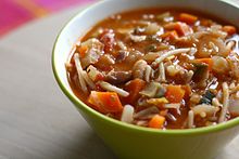 What is the difference between minestrone and minestrone?