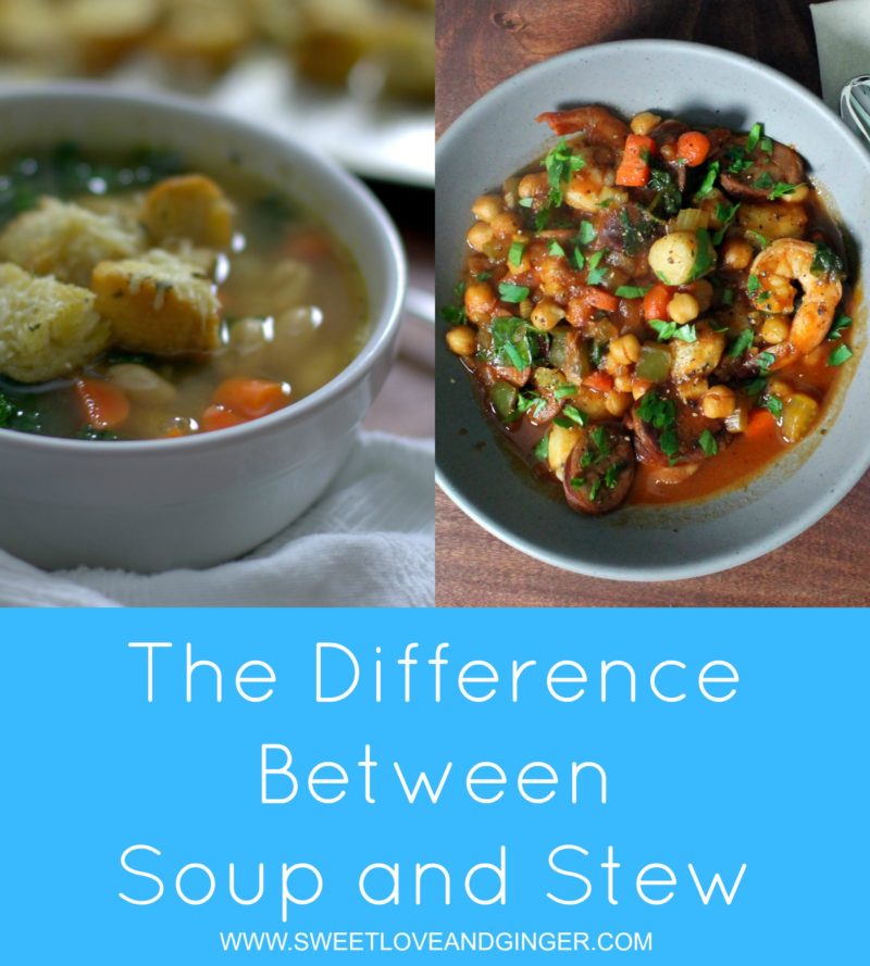 What is the difference between soup and broth?