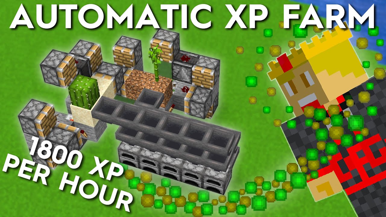 What is the easiest Minecraft XP farm?
