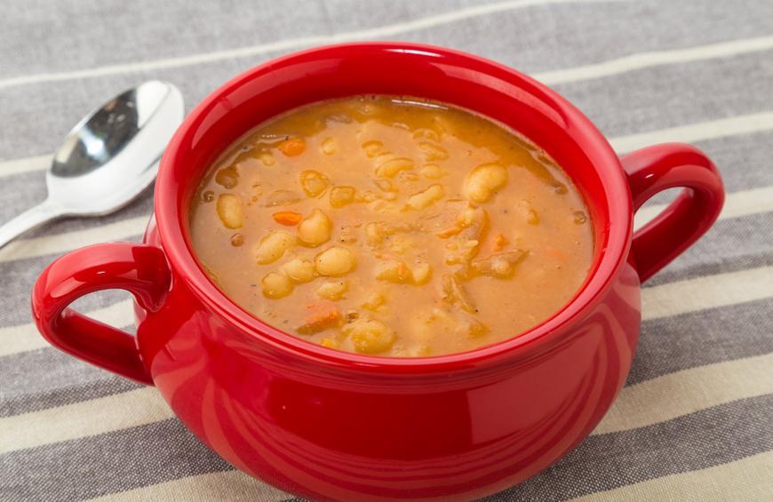 What is the famous soup in North America?
