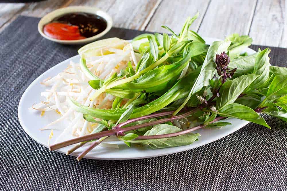 What is the herb they give you with pho?