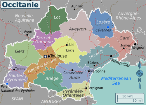 What is the main city of Occitanie?