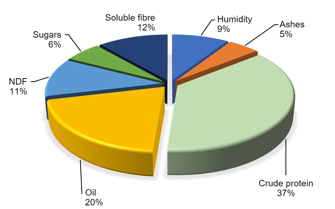 What is the main nutrient in soybean meal?