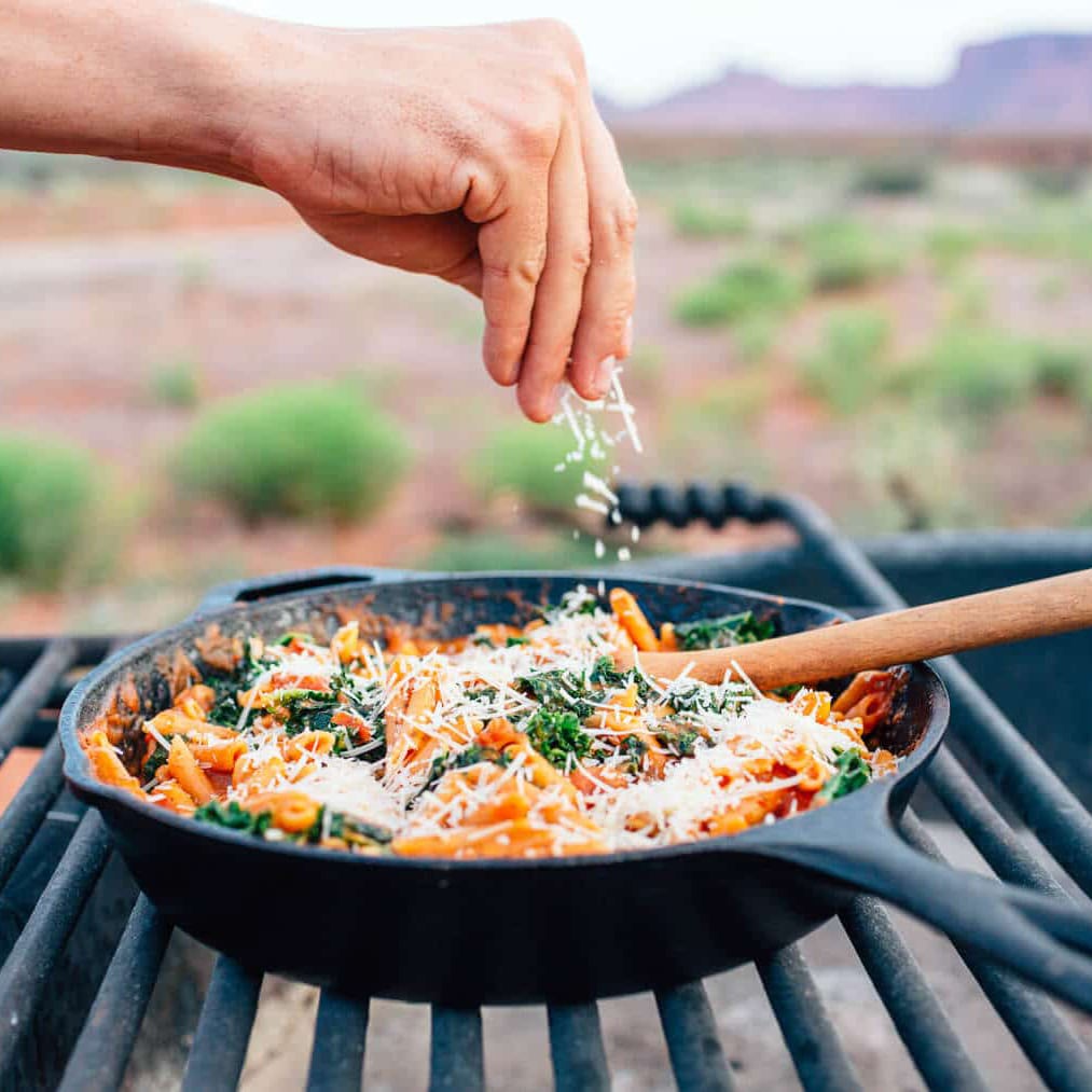 What is the most popular food for camping?