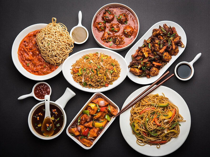 What is the most popular food item in the Chinese market?