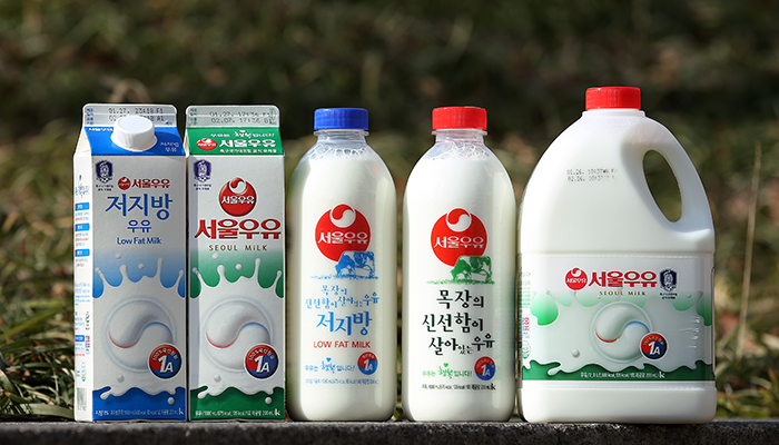 What is the most popular milk in South Korea?