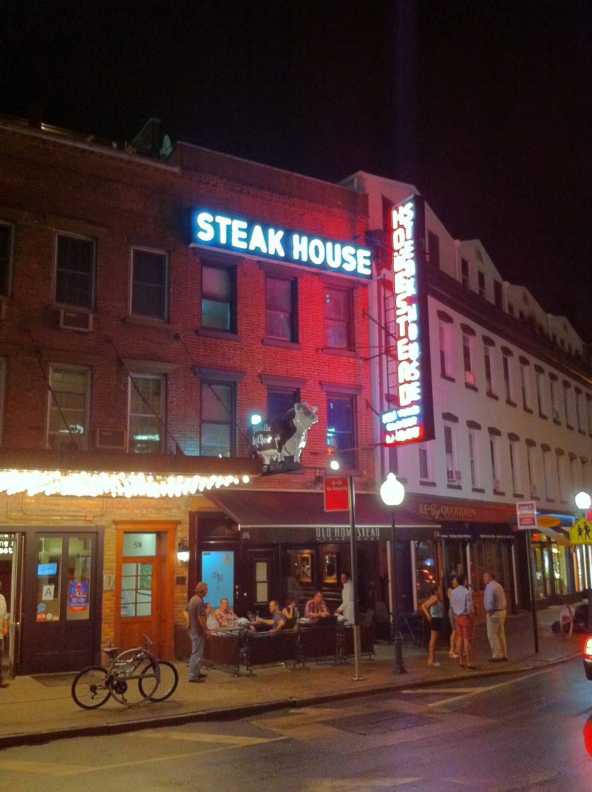 What is the oldest steakhouse in New York City?