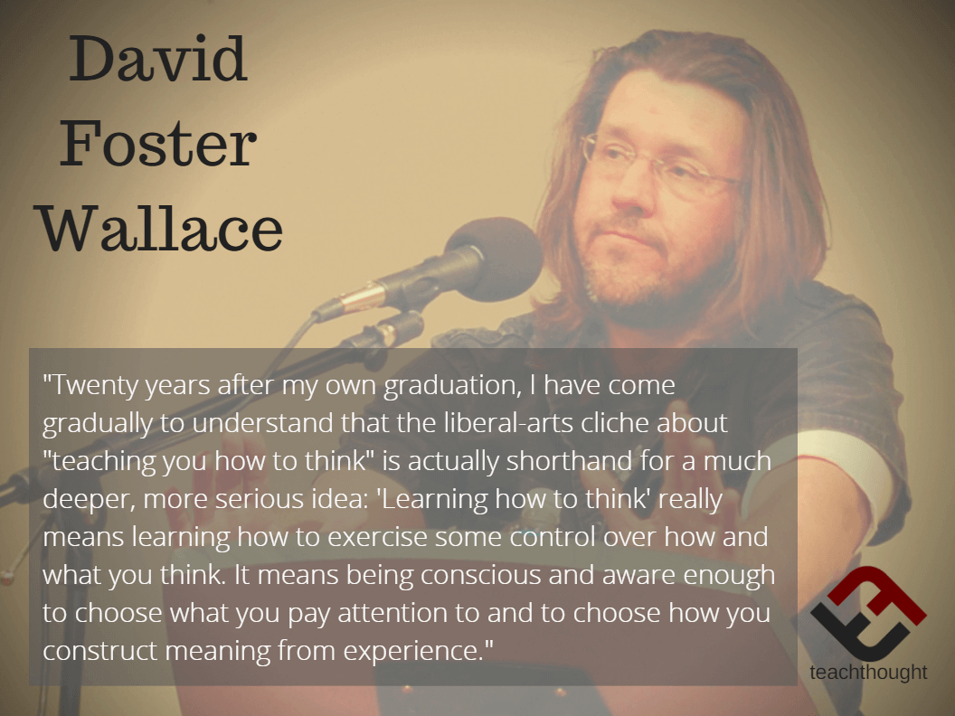 What is the purpose of David Foster Wallace commencement speech?