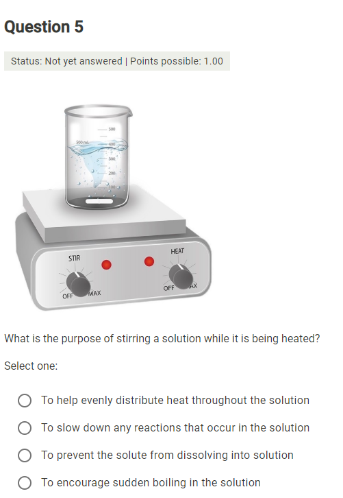 What is the purpose of stir?