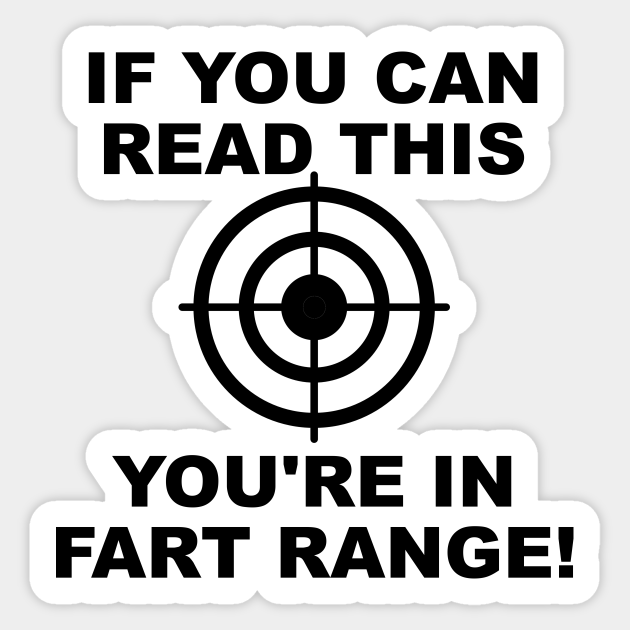 What is the range of a fart?