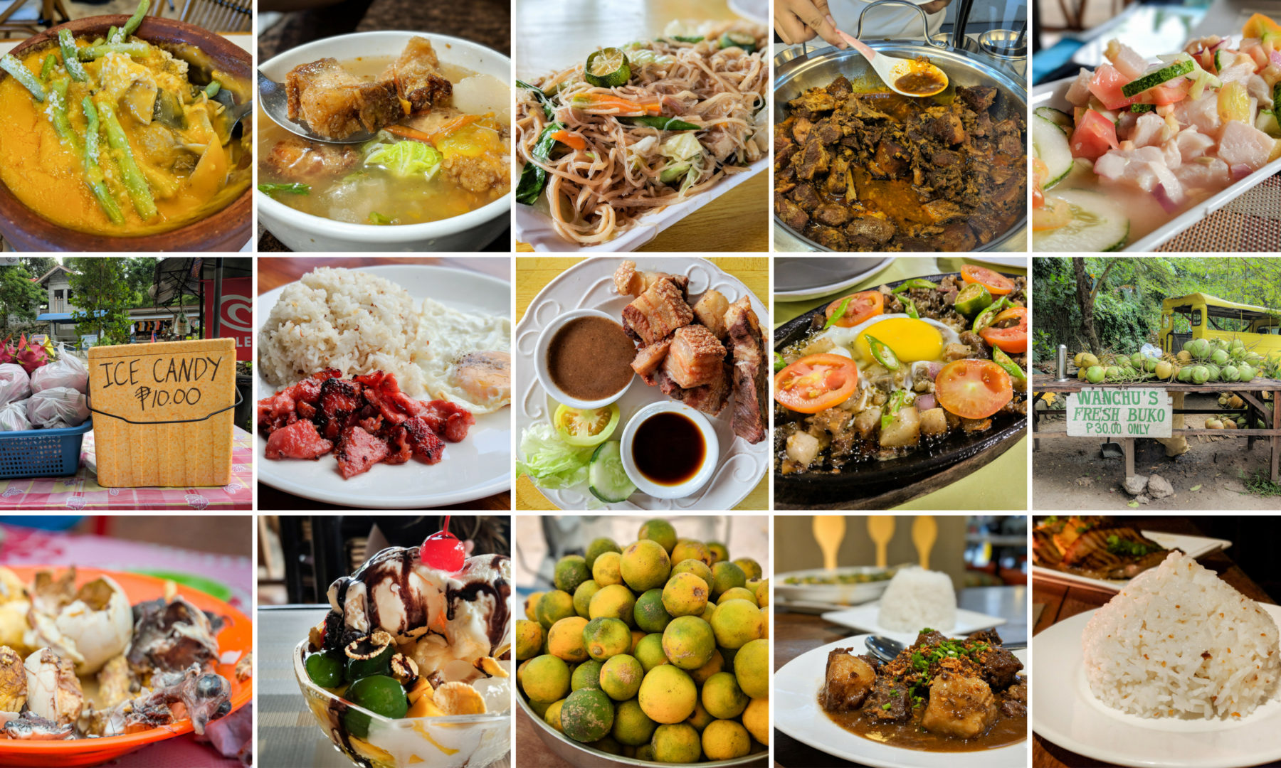 What is unique about Filipino food?
