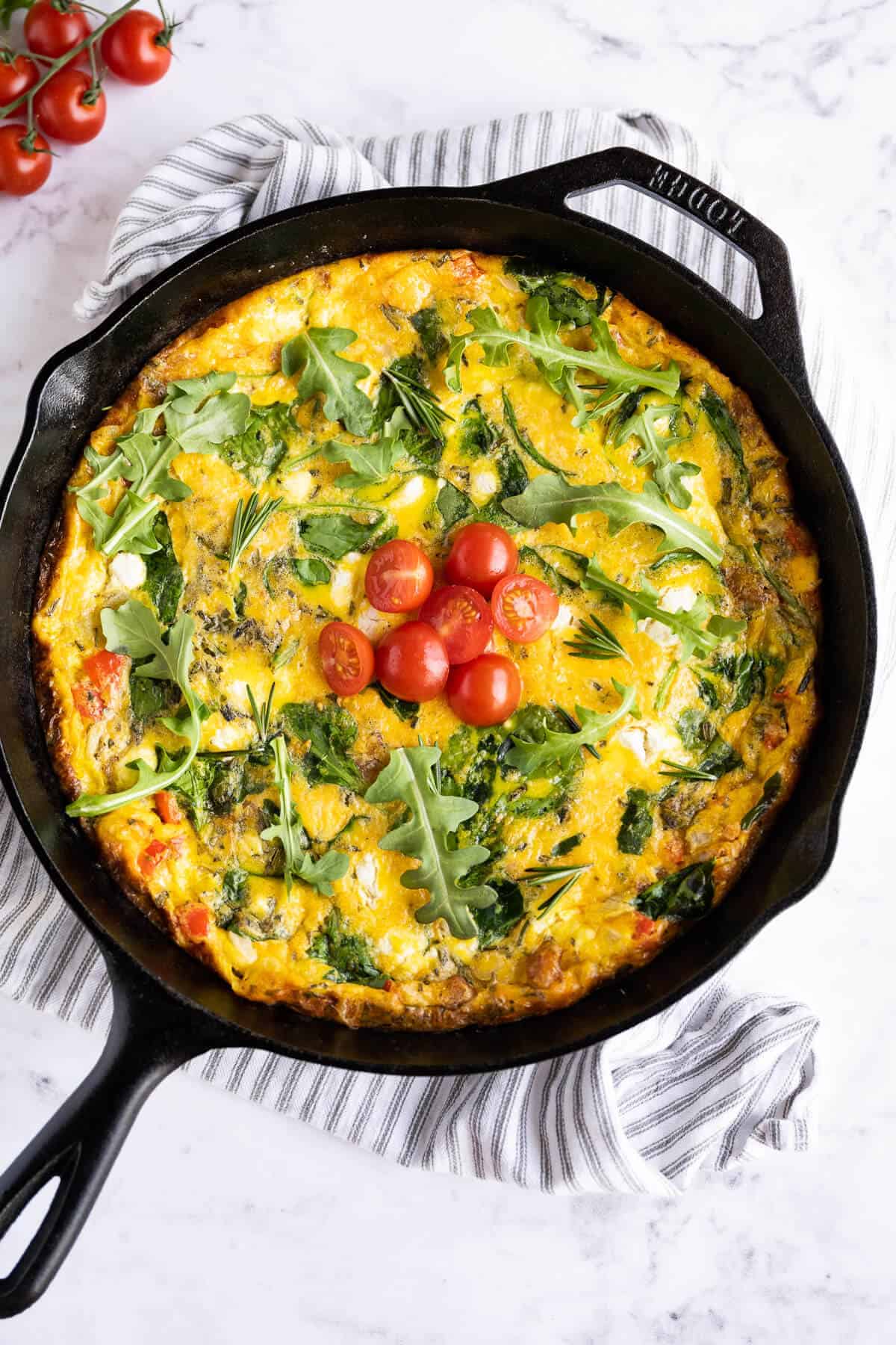 What makes a frittata rise?