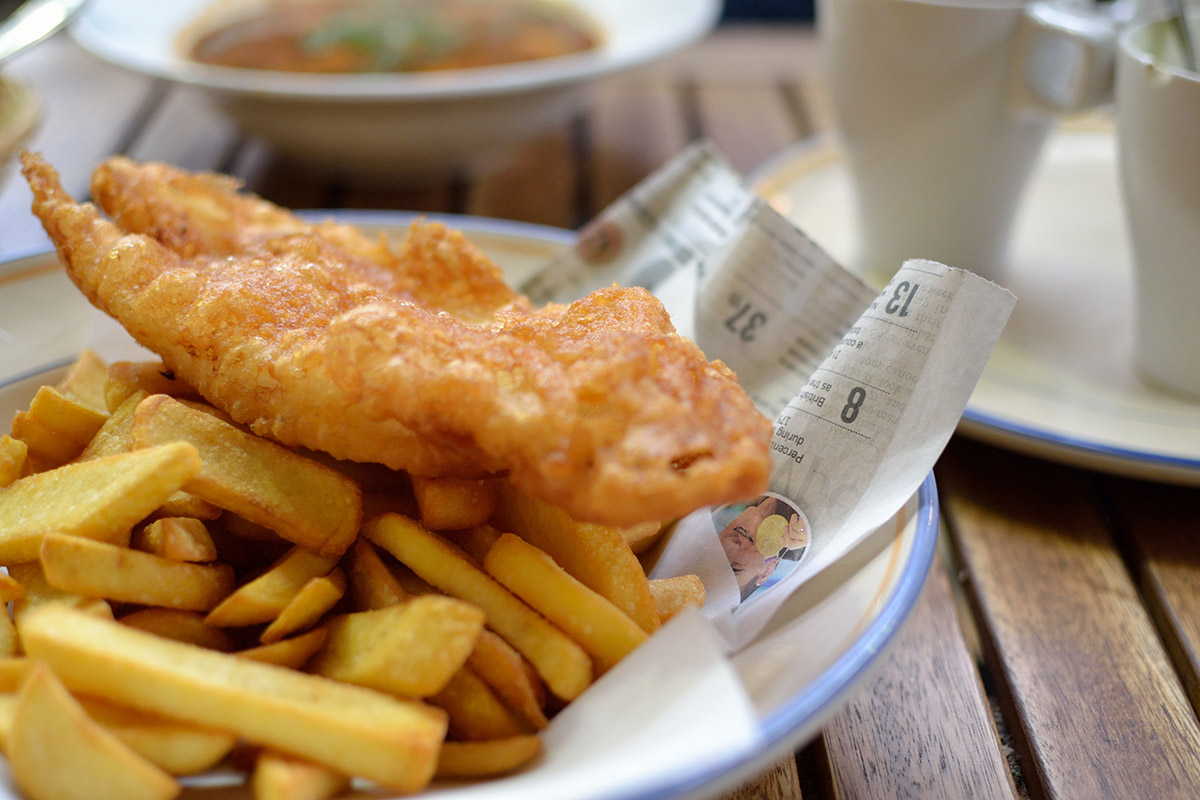 What makes fish and chips special?