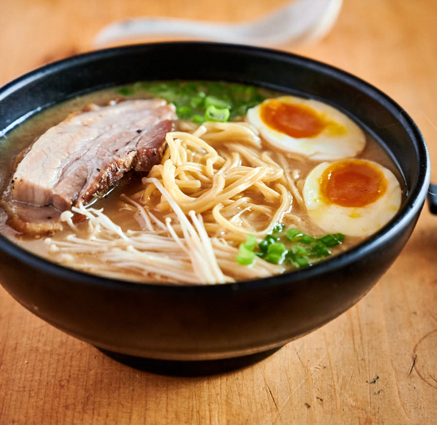 What makes tonkotsu ramen different?
