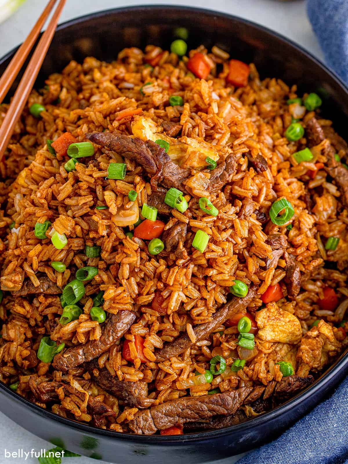 What meat goes with fried rice?