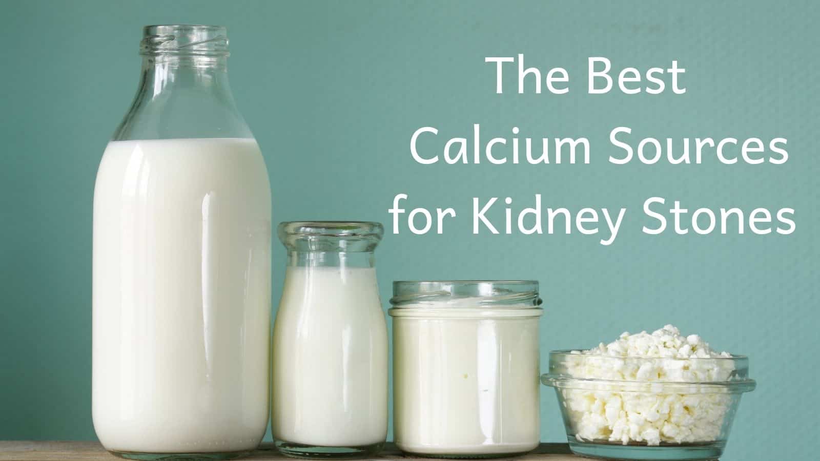 What milk is best for kidney stones?