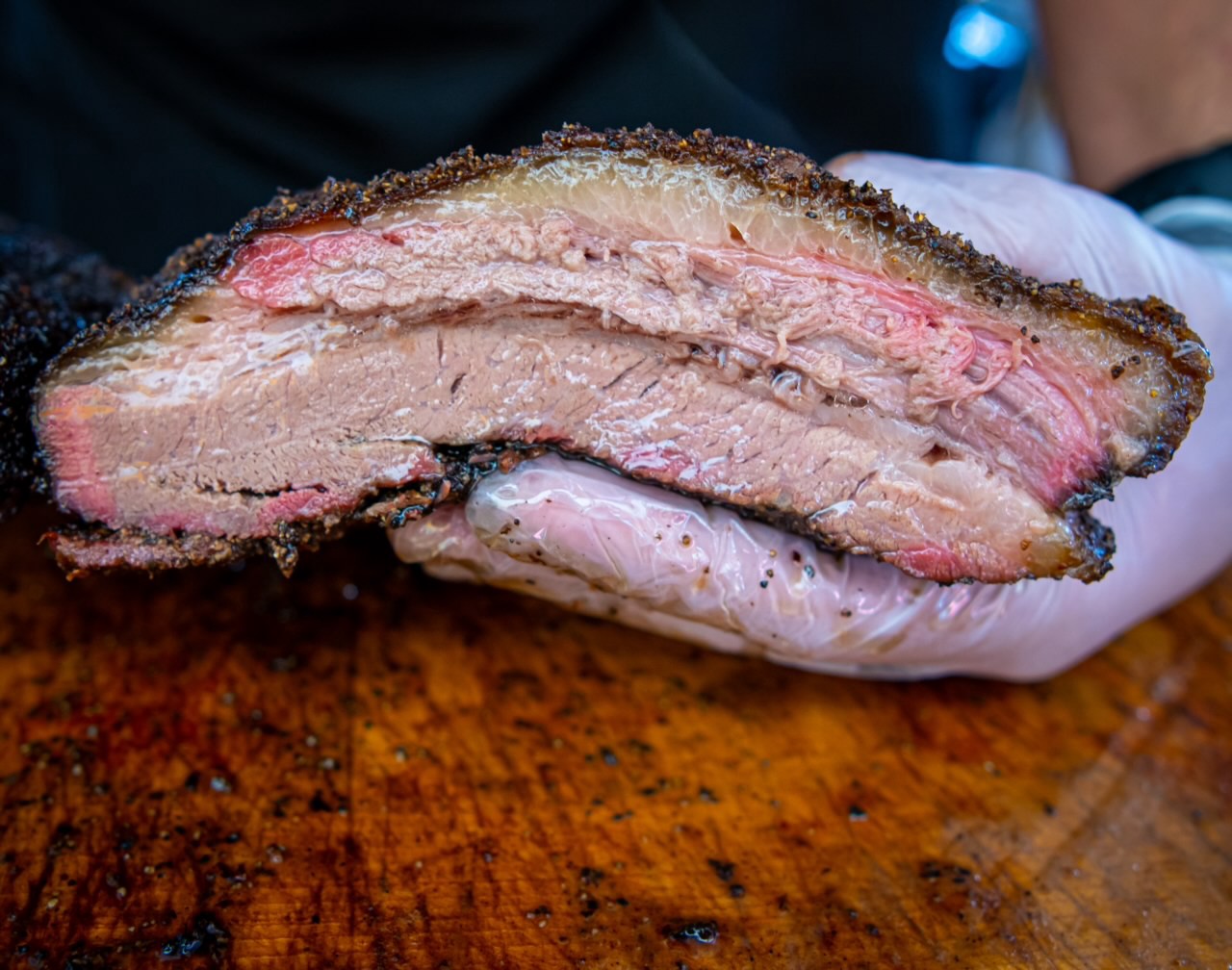 What percent fat is a brisket?