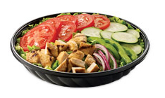 What salads do Subway have?