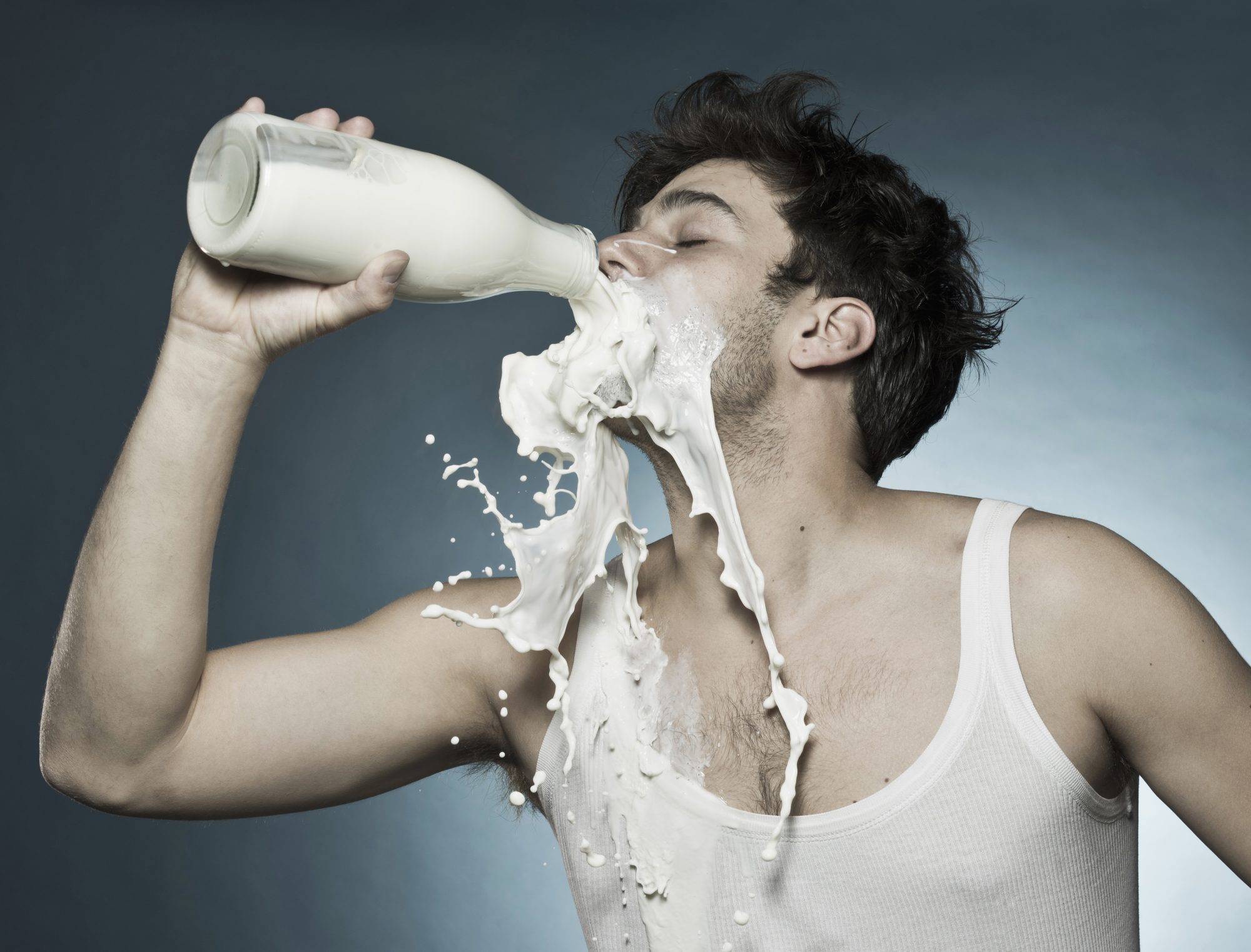 What should I do if I drank sour milk?