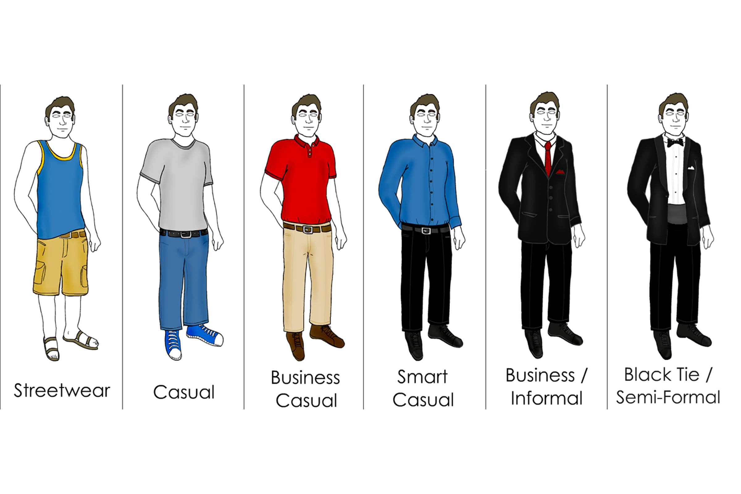 What should I wear to a business casual interview?